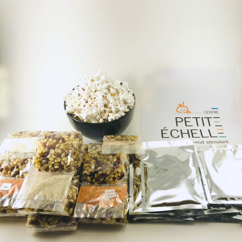 Kit à popcorn – BBQ – Emballage simple